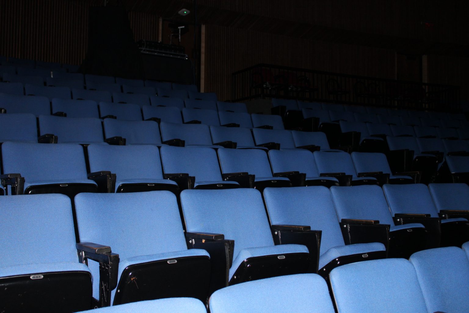 Behind the set in the Comstock Theatre – The Concordian