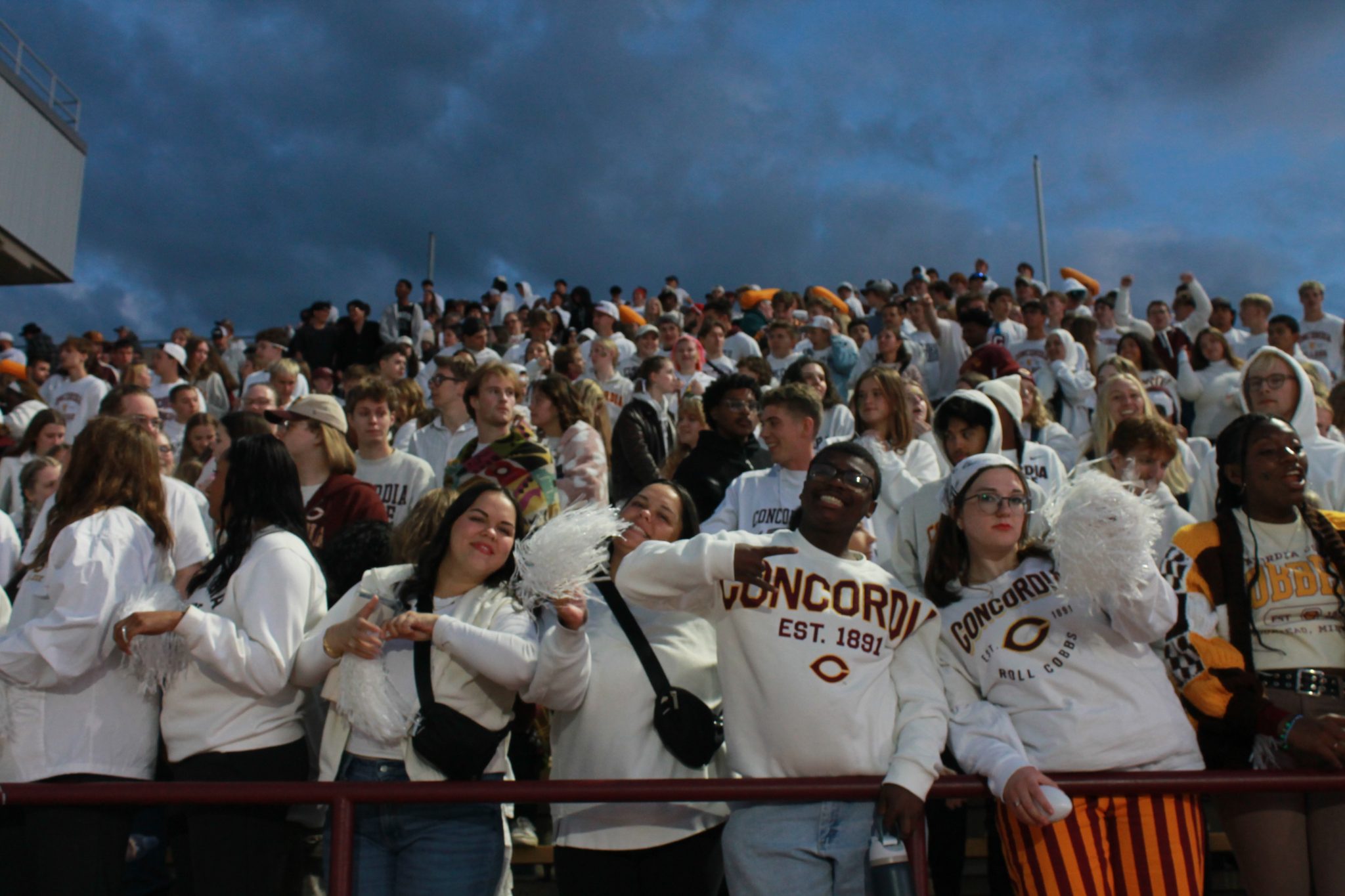 Night-Out White-Out: Cobber Football Wins Home Opener in First Night ...